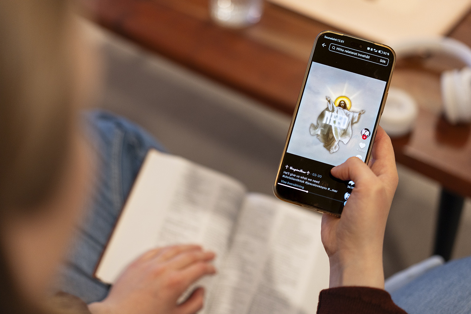 Kyrkpressen.fi - På Tiktok finns Jesus, helvetet och uppryckelsen – men ...
